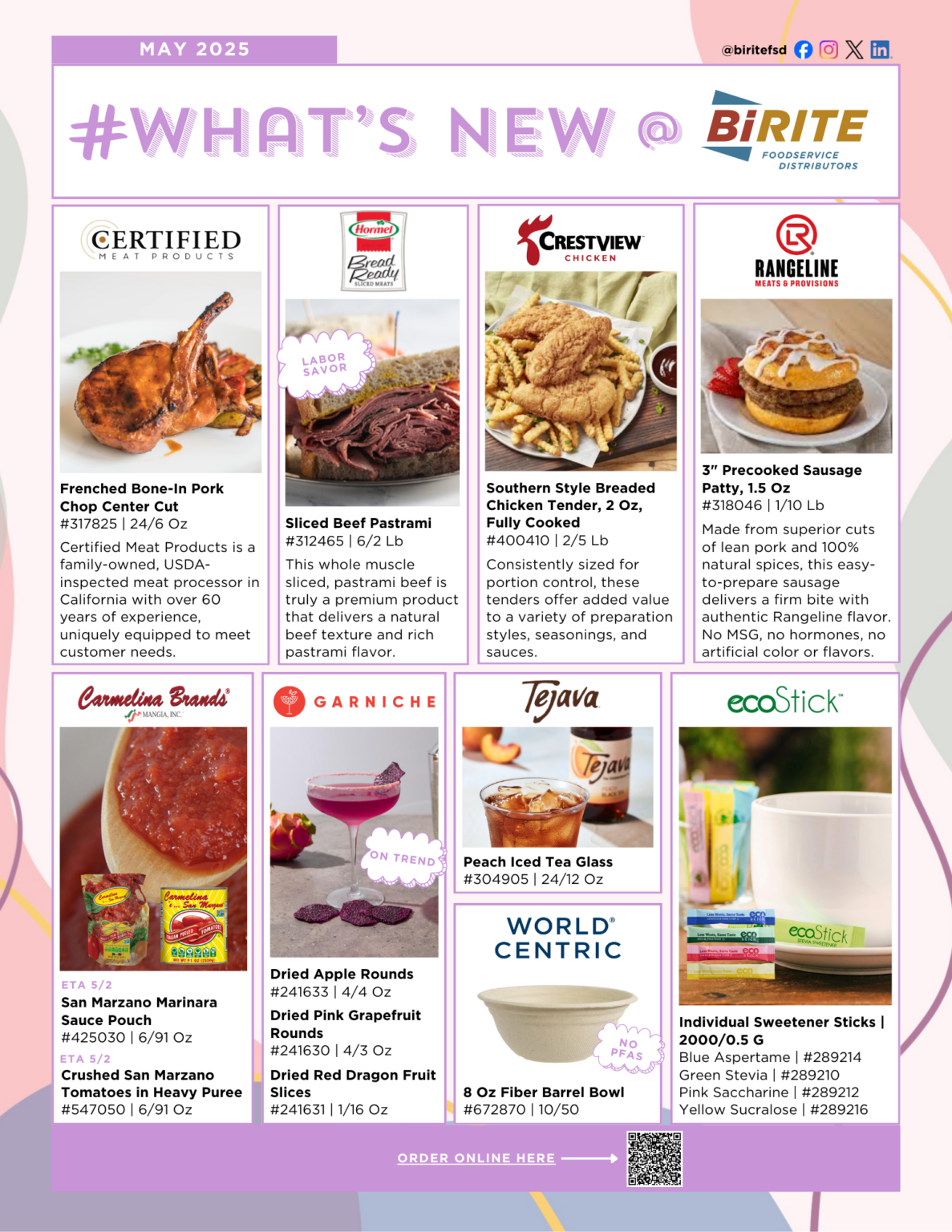 BiRite 2025 May New Items - BiRite Foodservice Distributors ...